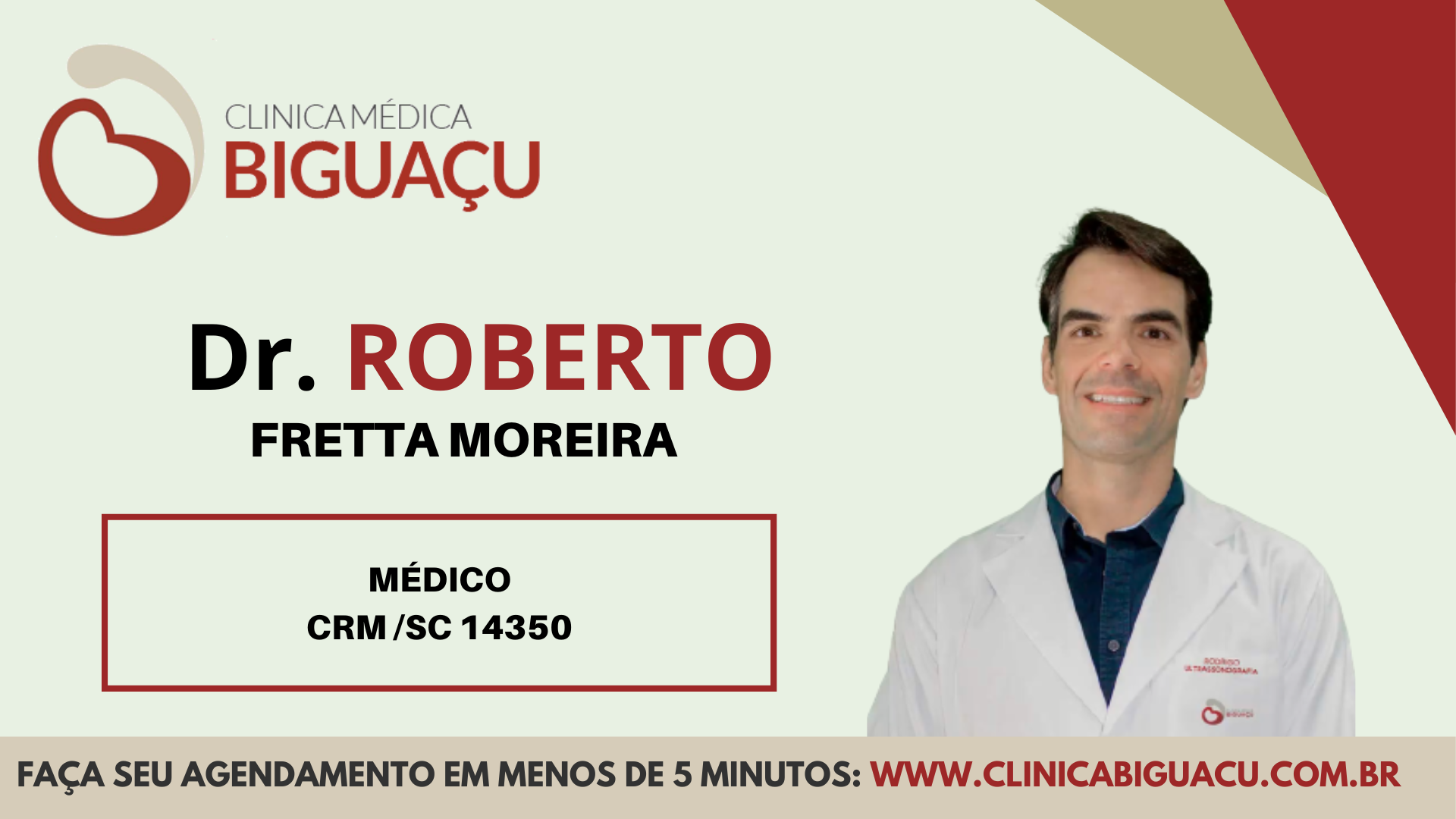 Médico Generalista – Clínica Médica Biguaçu